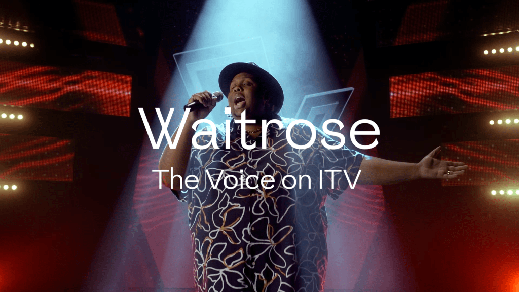 Waitrose - The Voice on ITV - Bubble TV